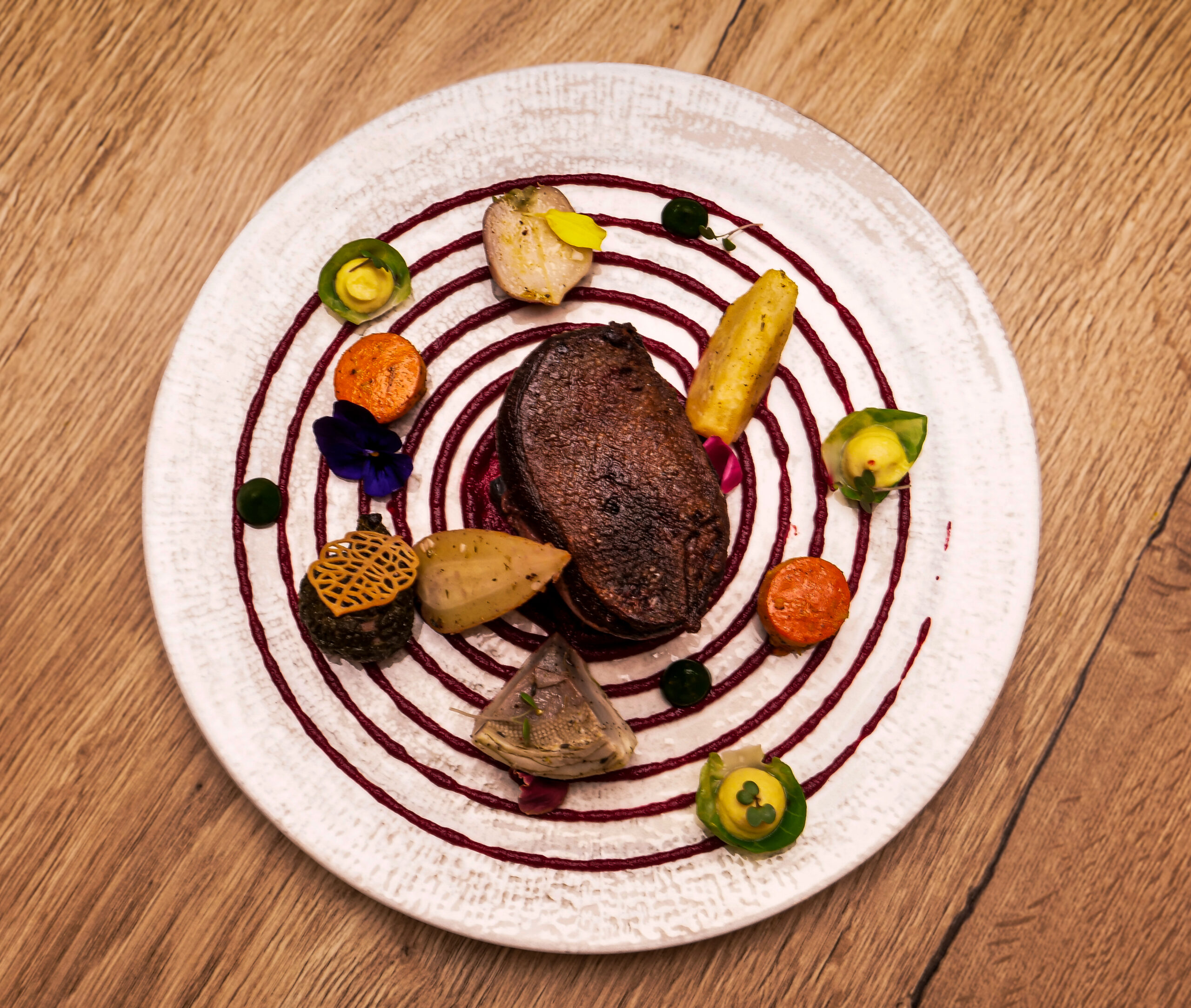 Des plats colorés - L'éclat de sel - Restaurant